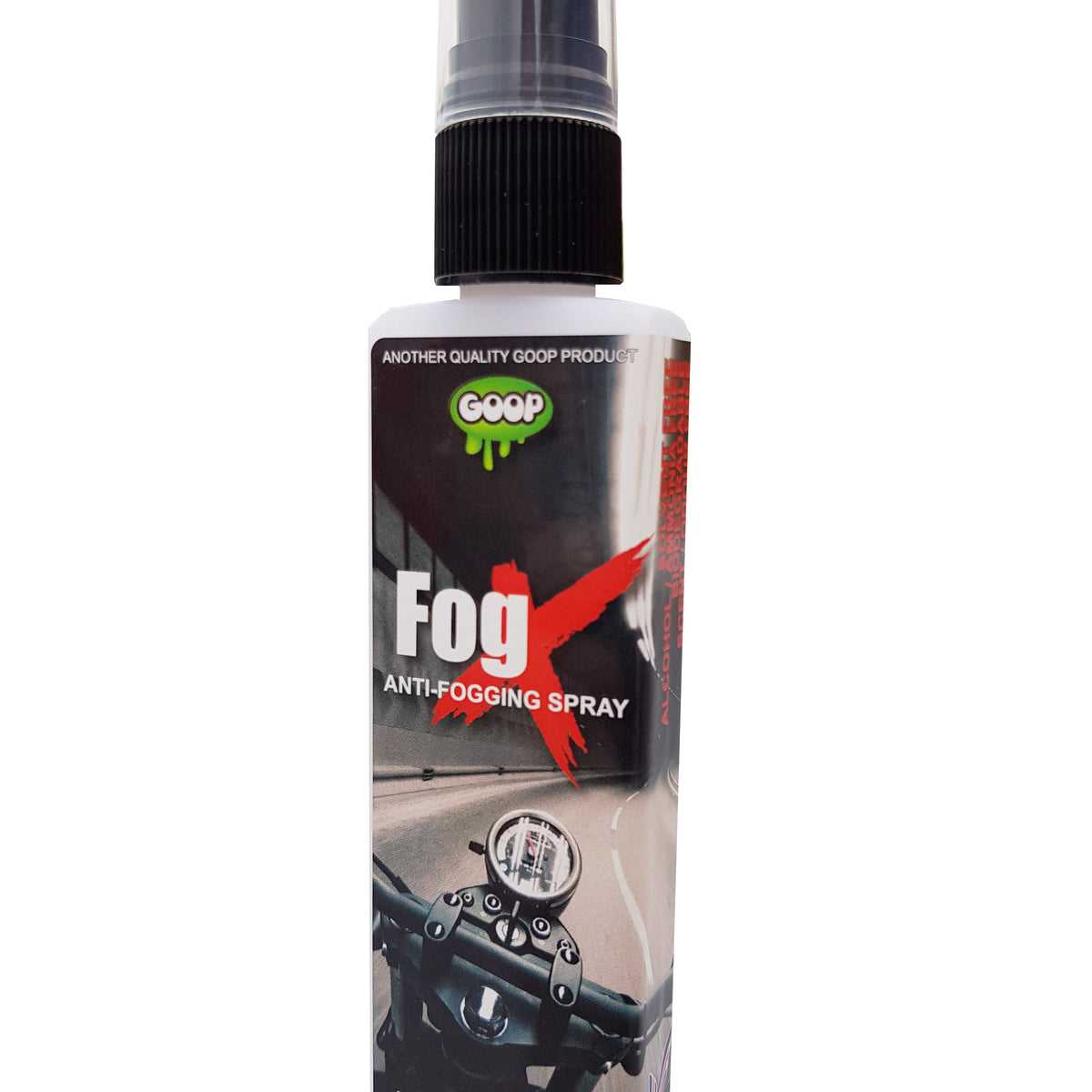 FogX Anti Mist Helmet Visor And Window Spray 50ml – GOOP UK